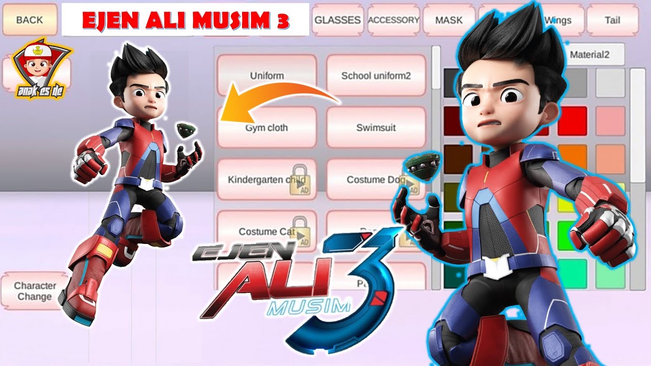 Ada Karakter baru EJEN ALI "SEASON 3" di | SAKURA SCHOOL SIMULATOR | # ...