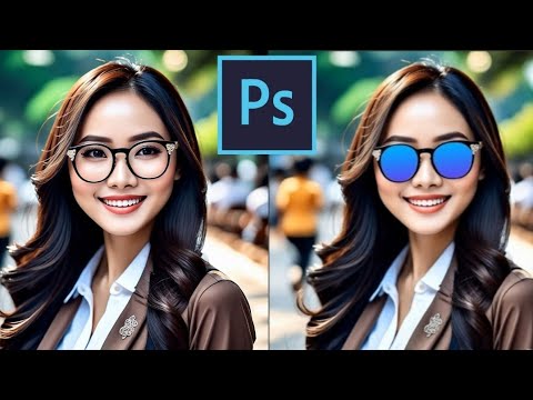 How to change glasses color in photoshop | photoshop tutorial | Aamir ...