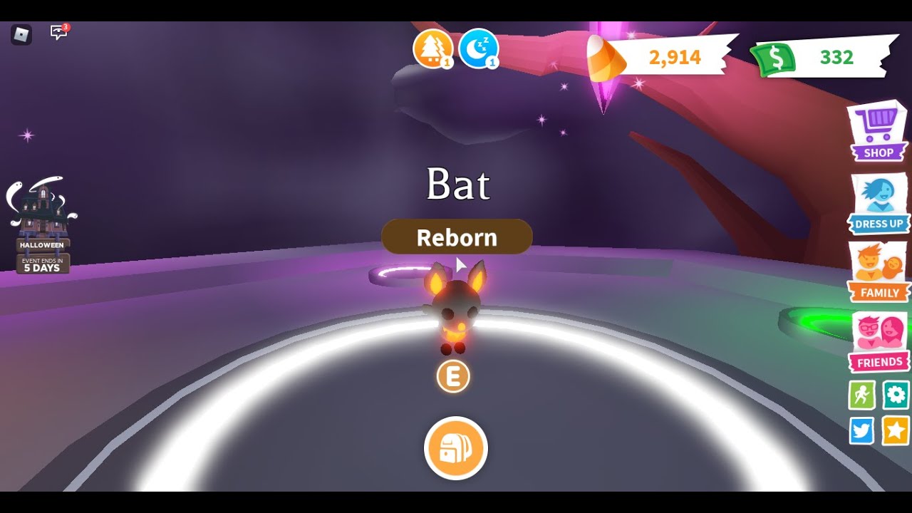 Making my bat neon! [Roblox adopt me Halloween update] - YouTube