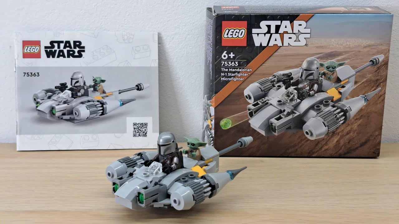 Lego 75363 Star Wars The Mandalorian N-1 Starfighter Microfighter ...