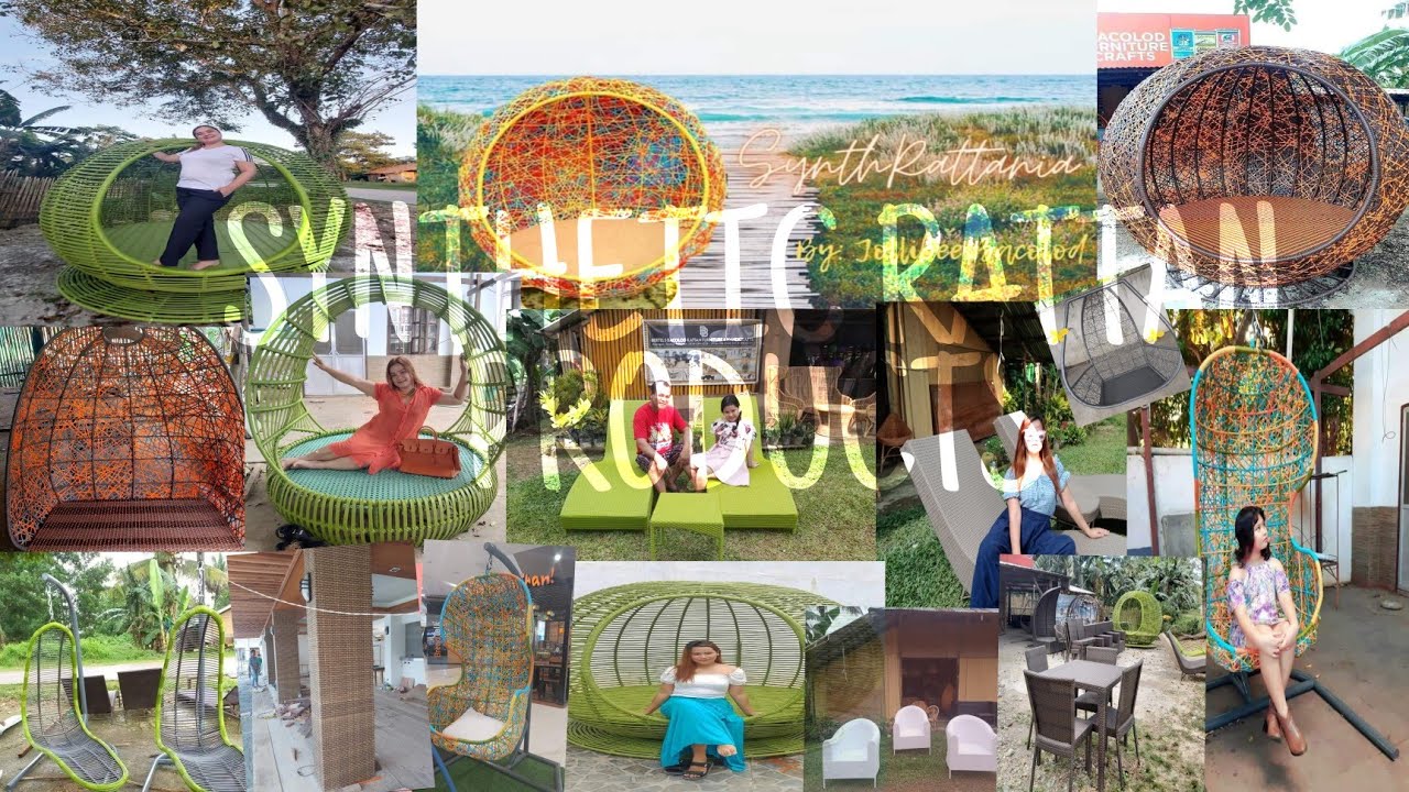 OUR SYNTHETIC RATTAN PRODUCTS OUTDOOR FURNITURE | LOCAL PRODUCTS Taytay ...