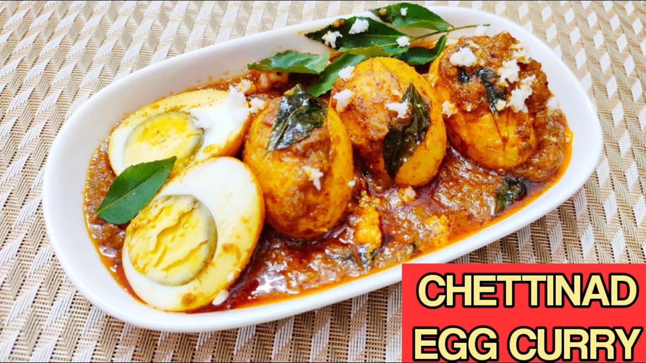 Chettinad Egg Curry | Egg Recipes | Egg Curry - YouTube