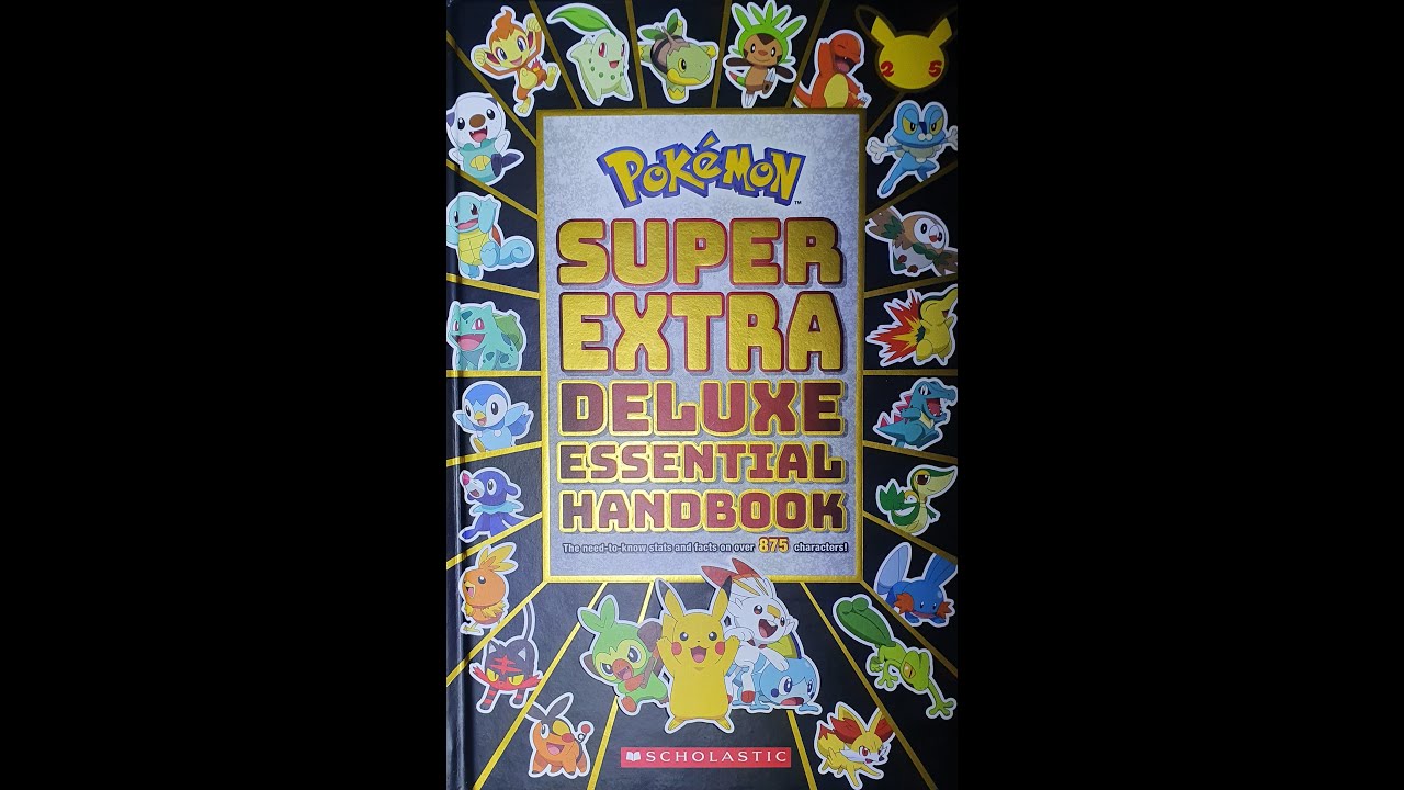 POKEMON|SUPER EXTRA DELUXE ESSENTIAL HANDBOOK|FLIP THROUGH ALL 560 ...