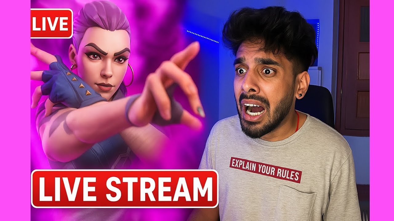 LIVE🔴I AI THUMBNAIL IS BEST | valo RANK | - YouTube