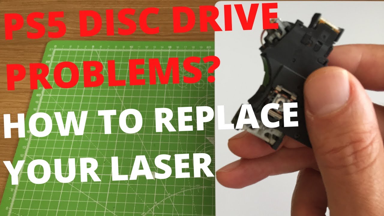How To Replace Your Faulty PS5 Laser If It WONT READ DISCS - YouTube