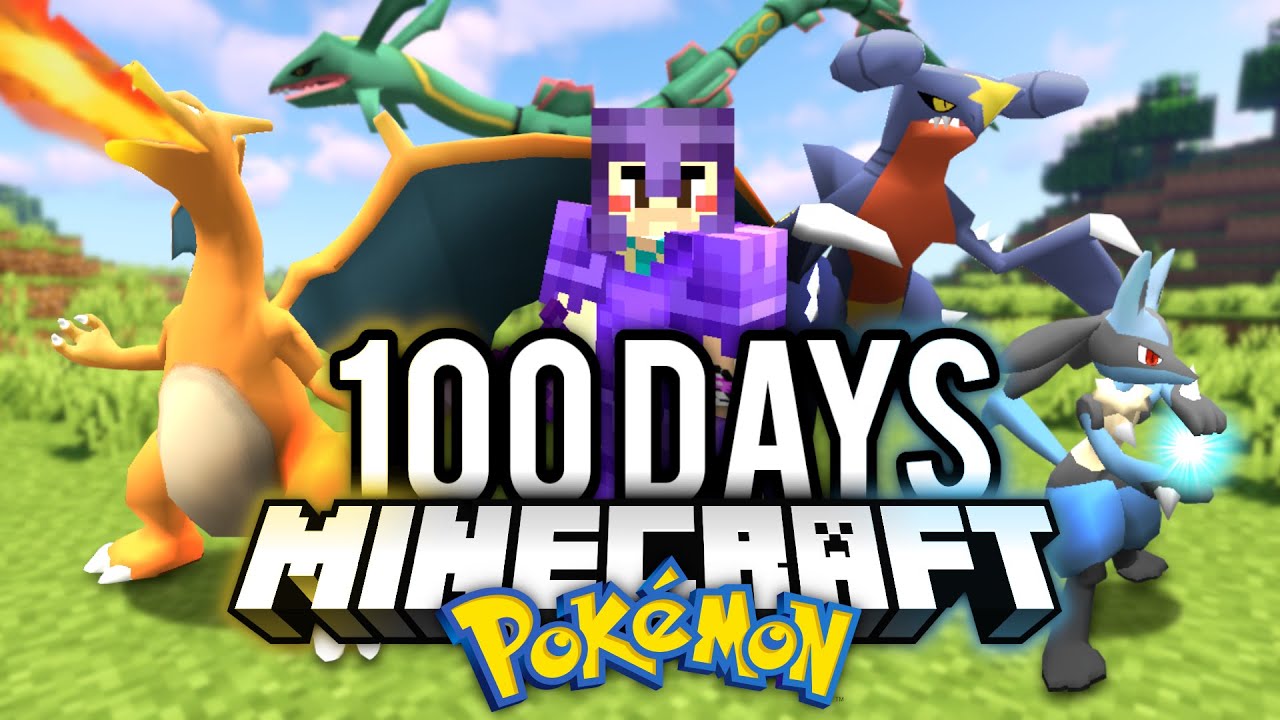 I Survived 100 Days in Minecraft Pixelmon, This Is What Happened ...