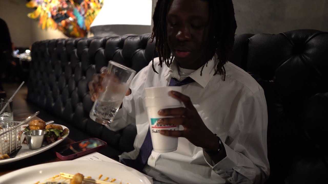 sipping lean in a 5 star restaurant - YouTube