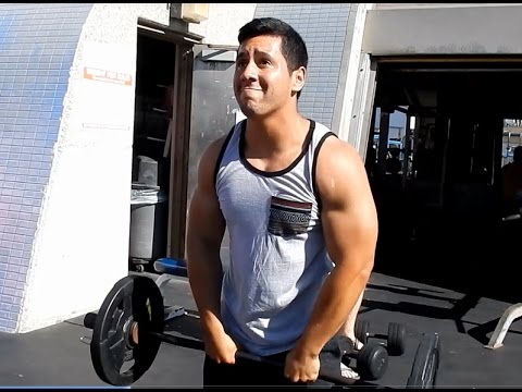 Muscle Beach Workout | Shoulder and Bicep workout | Venice Beach ...