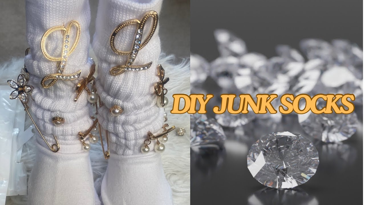 How To Make The Viral DIY Junk Socks - YouTube