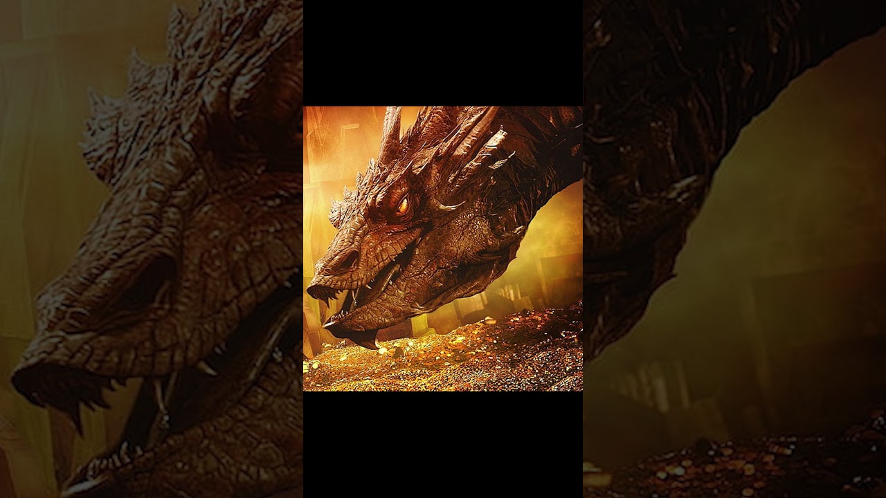 Hobbit Dragon Gold