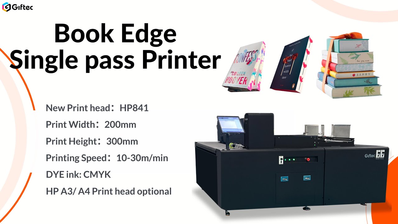 Magic! Book edge coloring machine book edge digital printer | Pattern ...