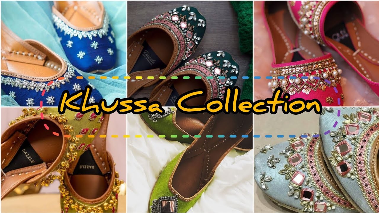Stylish Khussa Collection for Girls | Khussa designs 2023 | Elegant and ...