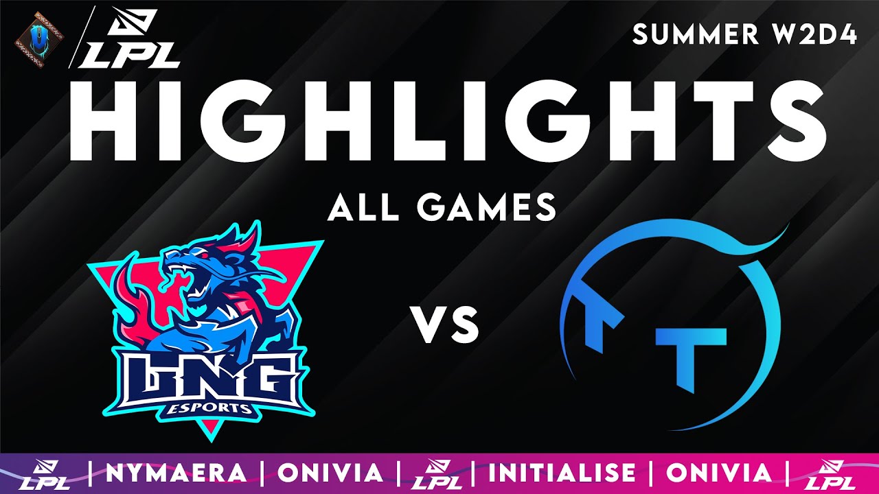 LNG vs TT Highlights ALL GAMES LPL 2025 Split 3 LNG Esports vs TT ...