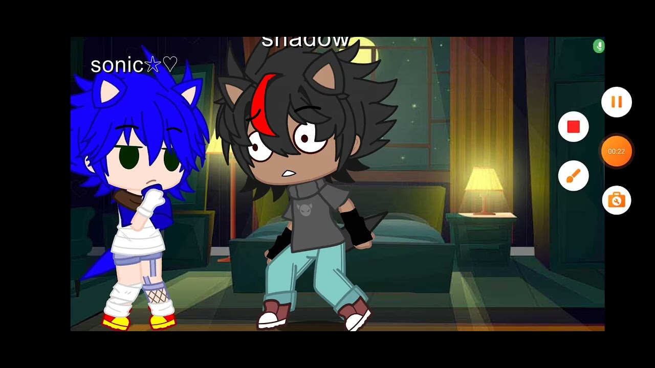 broma de aserle chiquito a sonic XD por robar me mi chocolate ☆Shadow x ...