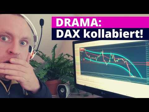 DAX kollabiert unter 12500 Punkte! Wir TRADEN short!