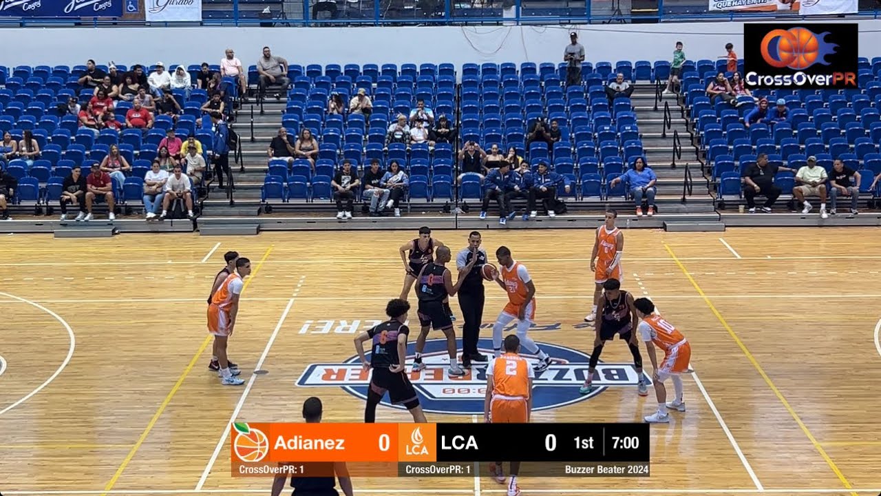 Adianez vs LCA, Cat. Juniors, Torneo Buzzer Beater 2024. - YouTube
