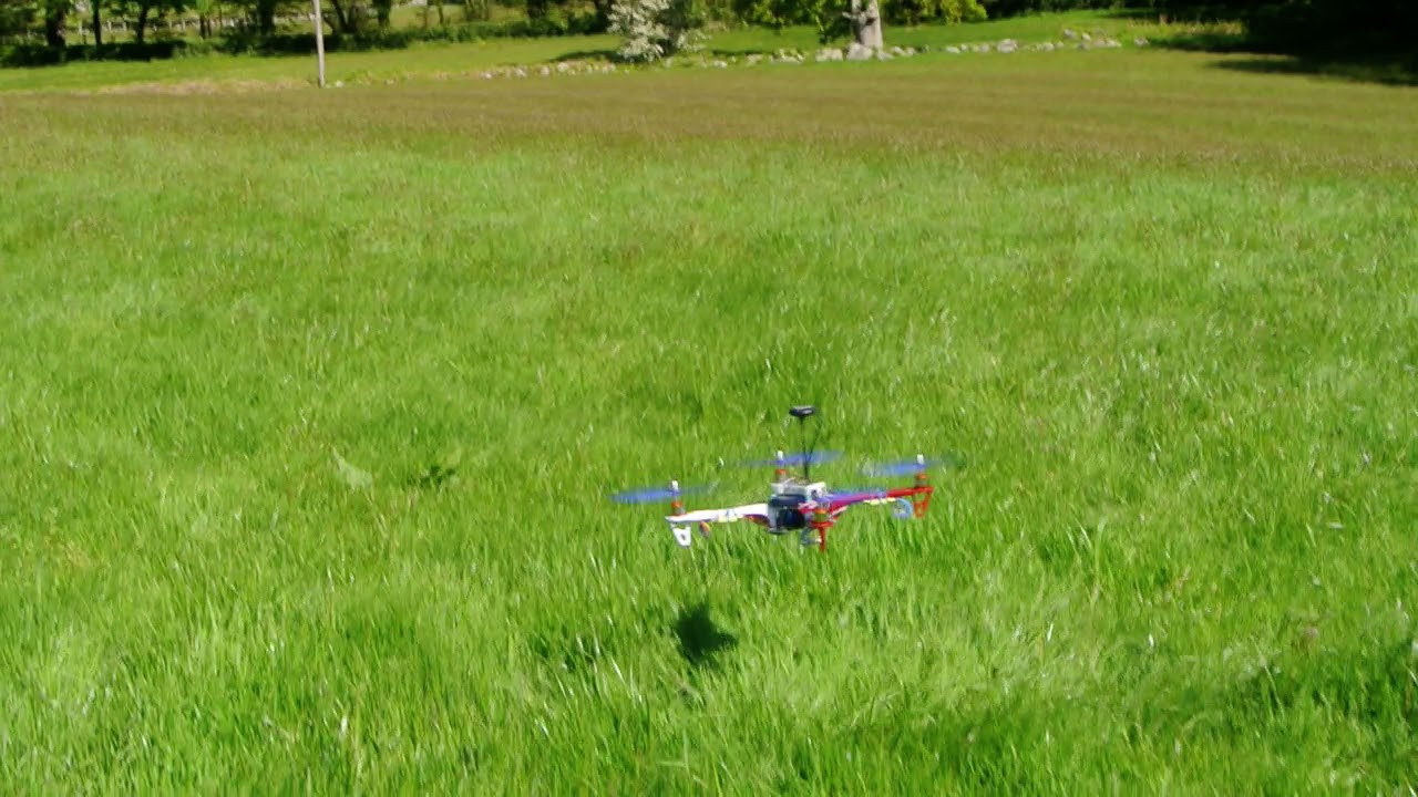 Homebuilt F450 UAV Test Flight 3 - YouTube