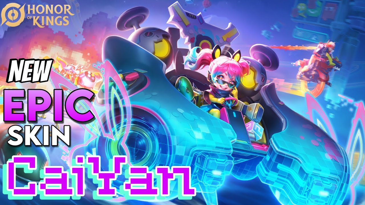 New Epic Skin of Cai Yan/Little Lute | Honor of Kings - YouTube