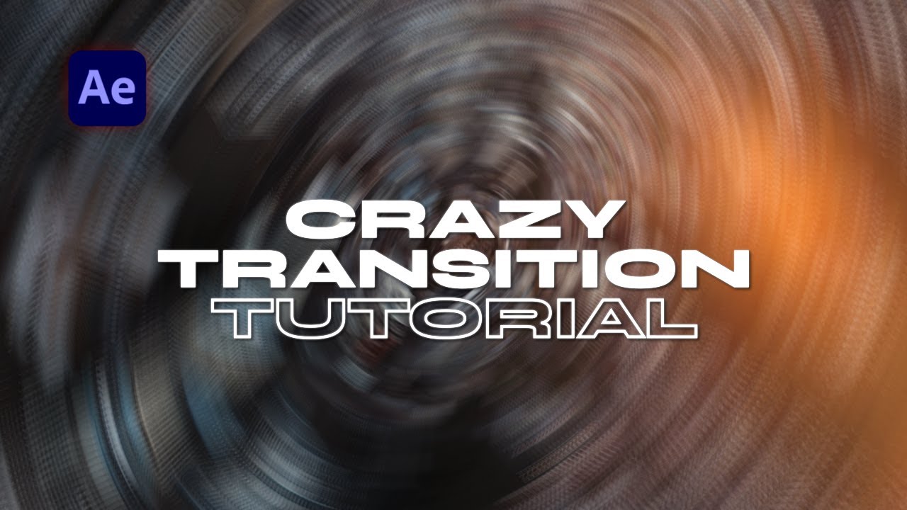 CRAZY Transition in After Effects - After Effects Tutorial - YouTube