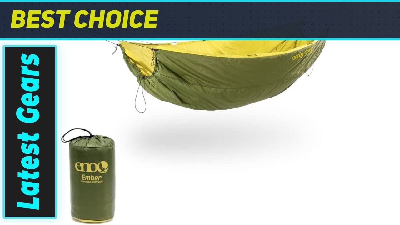 ENO Ember UnderQuilt: Best Underquilt for Cold Weather Hammocking ...