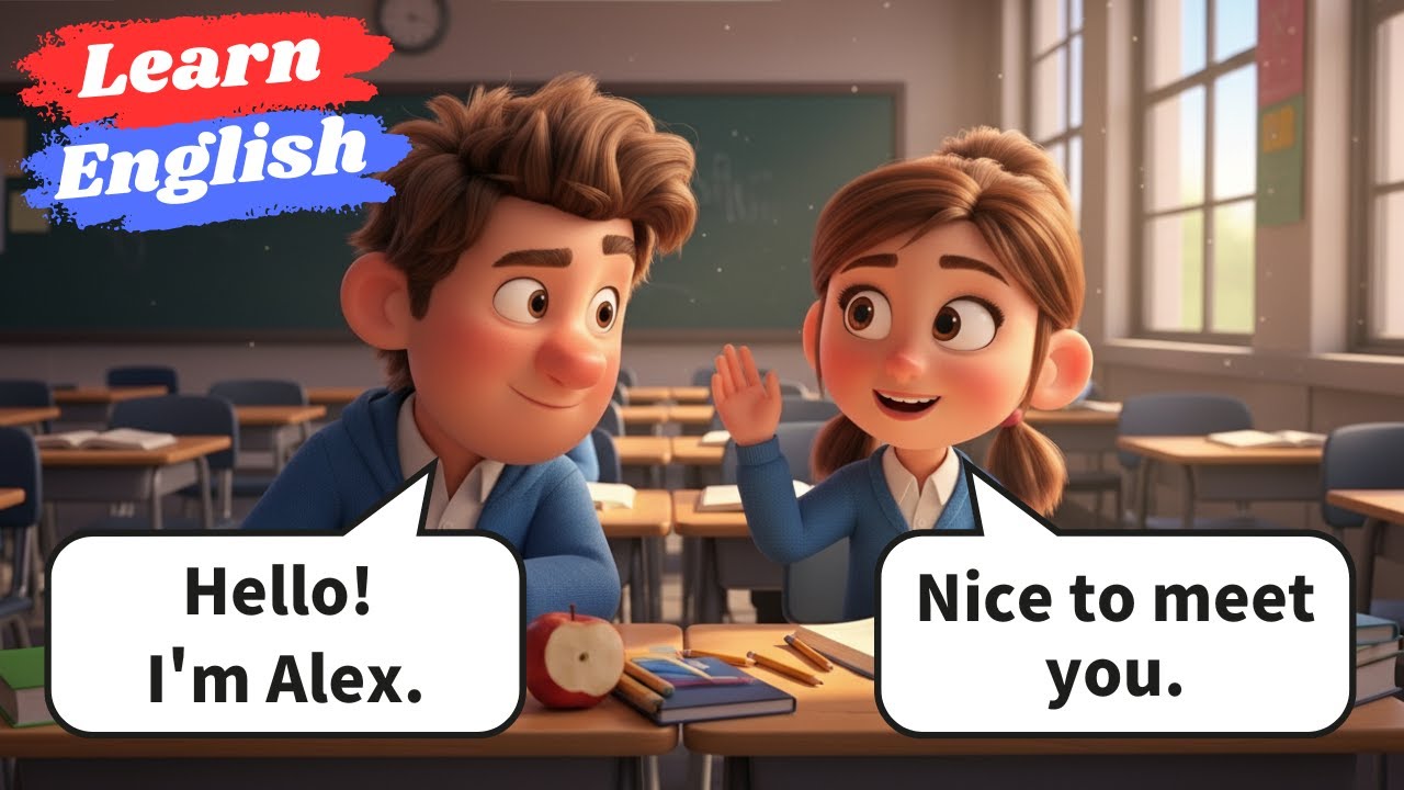 Learn English: Simple Conversation for Beginners | Daily Routine & Real ...