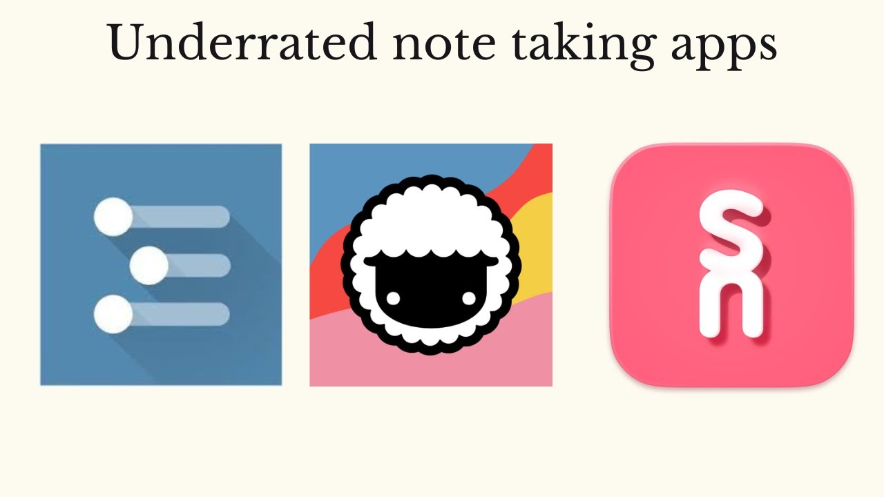 Best underrated note taking apps for 2025 - YouTube