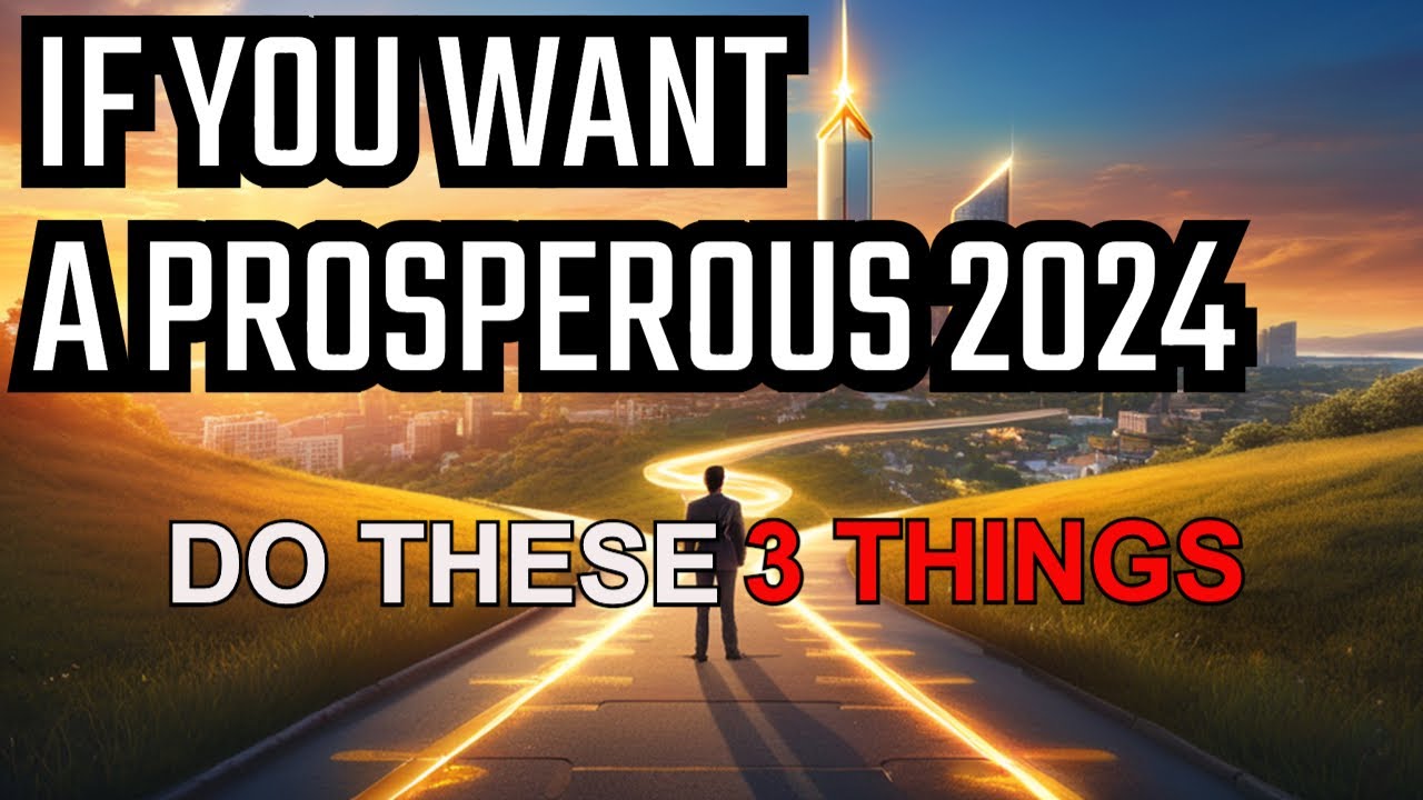 3 Keys To A Prosperous New Year In 2024 - YouTube
