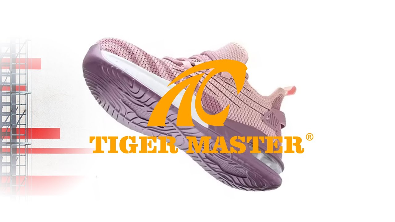 Fashionable sport safety shoes from Tiger Master - YouTube