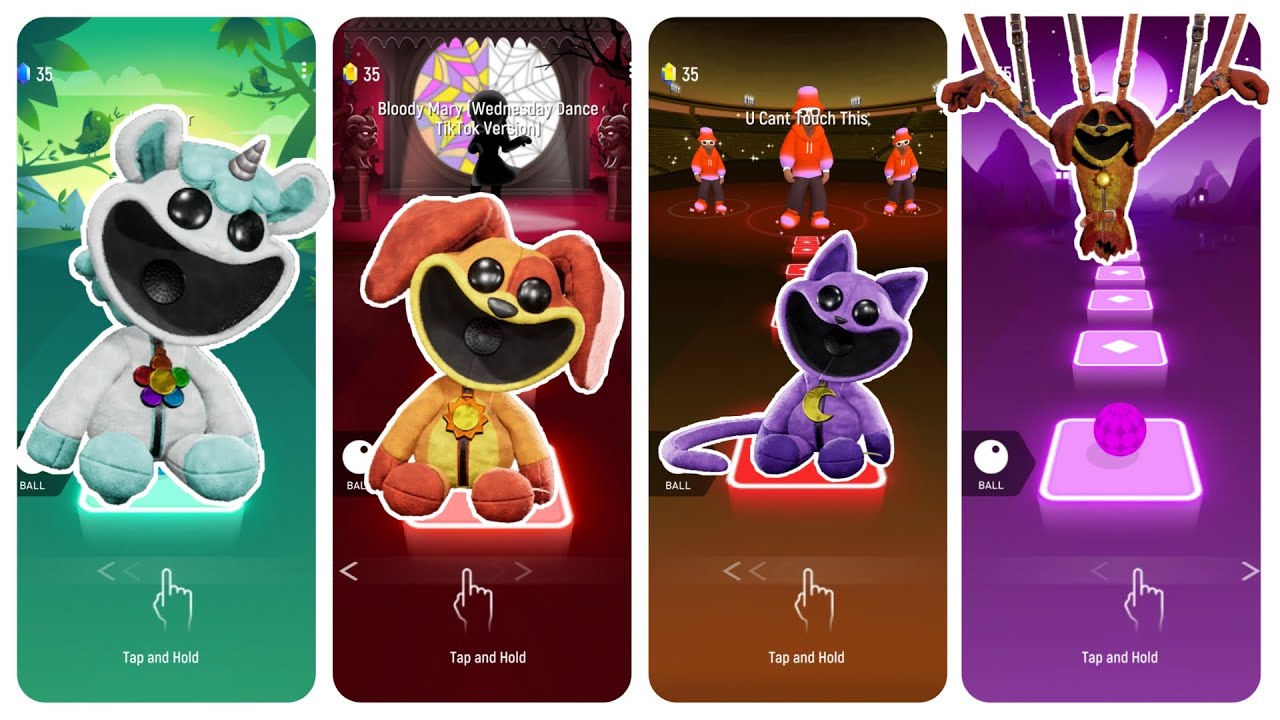 Poppy Playtime 3: Believer x Bones x Dance Monkey x Enemy | Tiles Hop ...