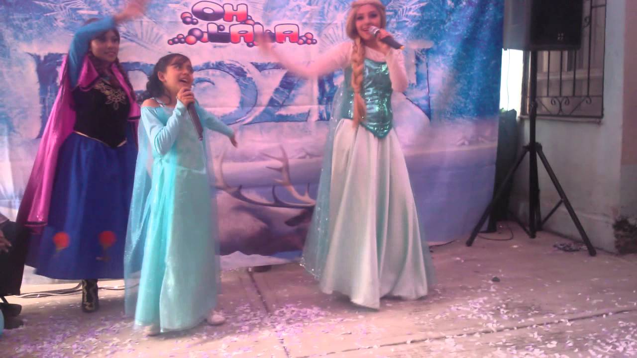 SHOW INFANTIL FROZEN ELSA LIBRE SOY 57-44-72-46 - YouTube