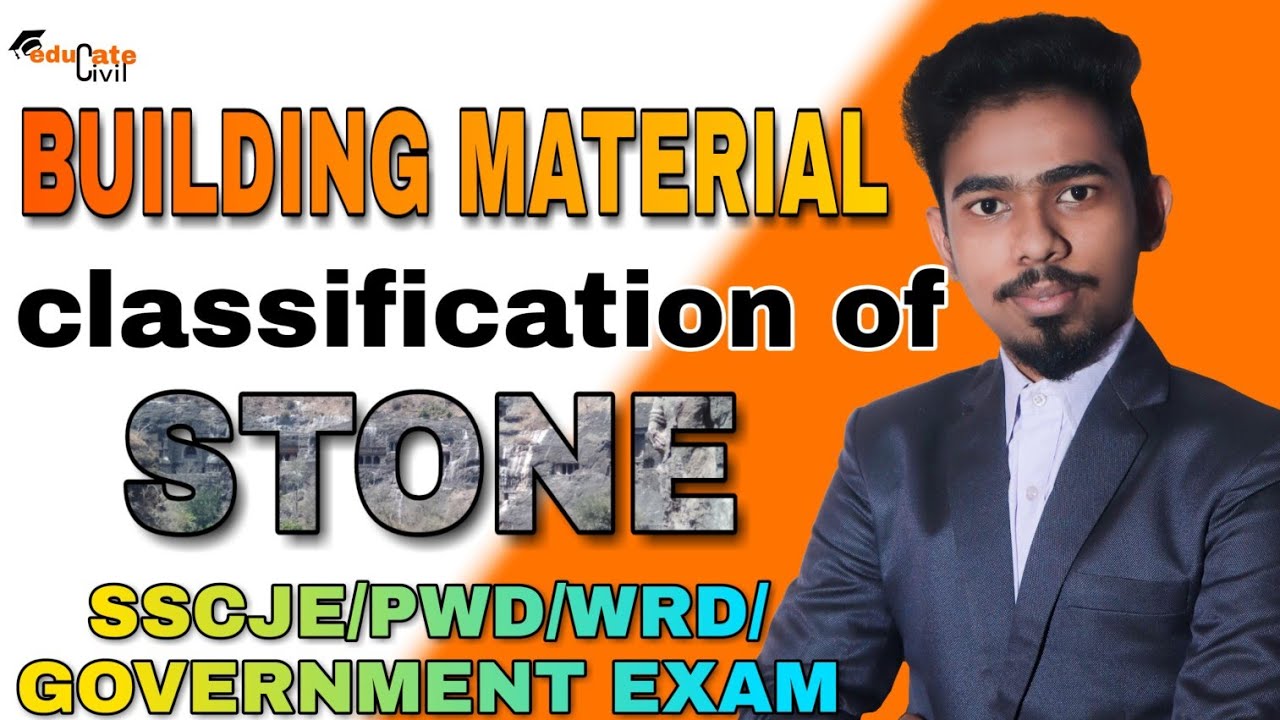 Classification of stone||Building Materials lecture on stone|| - YouTube