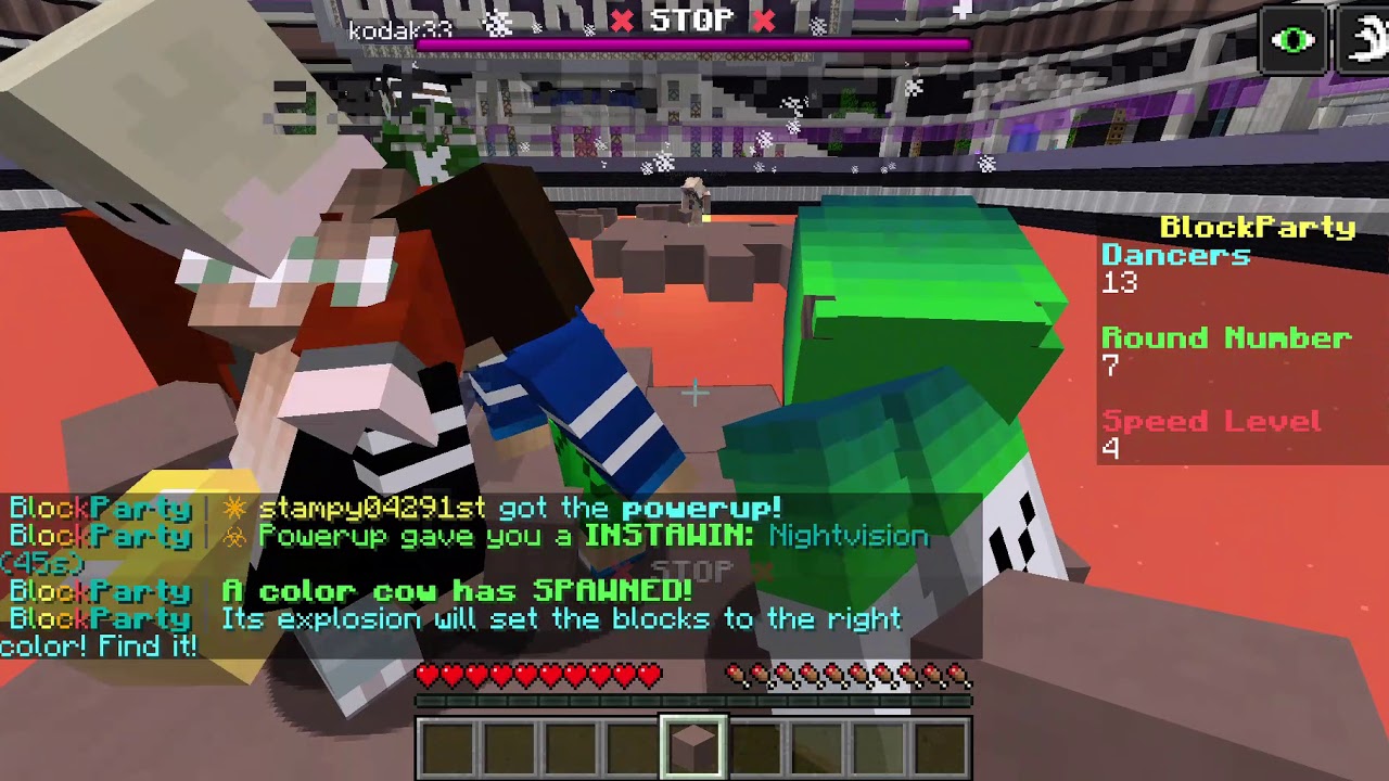 BLOCK PARTY (Minecraft) - YouTube