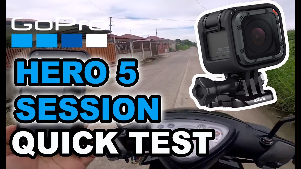 GO PRO HERO 5 SESSION /MOTOVLOG/VIDEO/AUDIO TEST 1080P 60FPS - YouTube