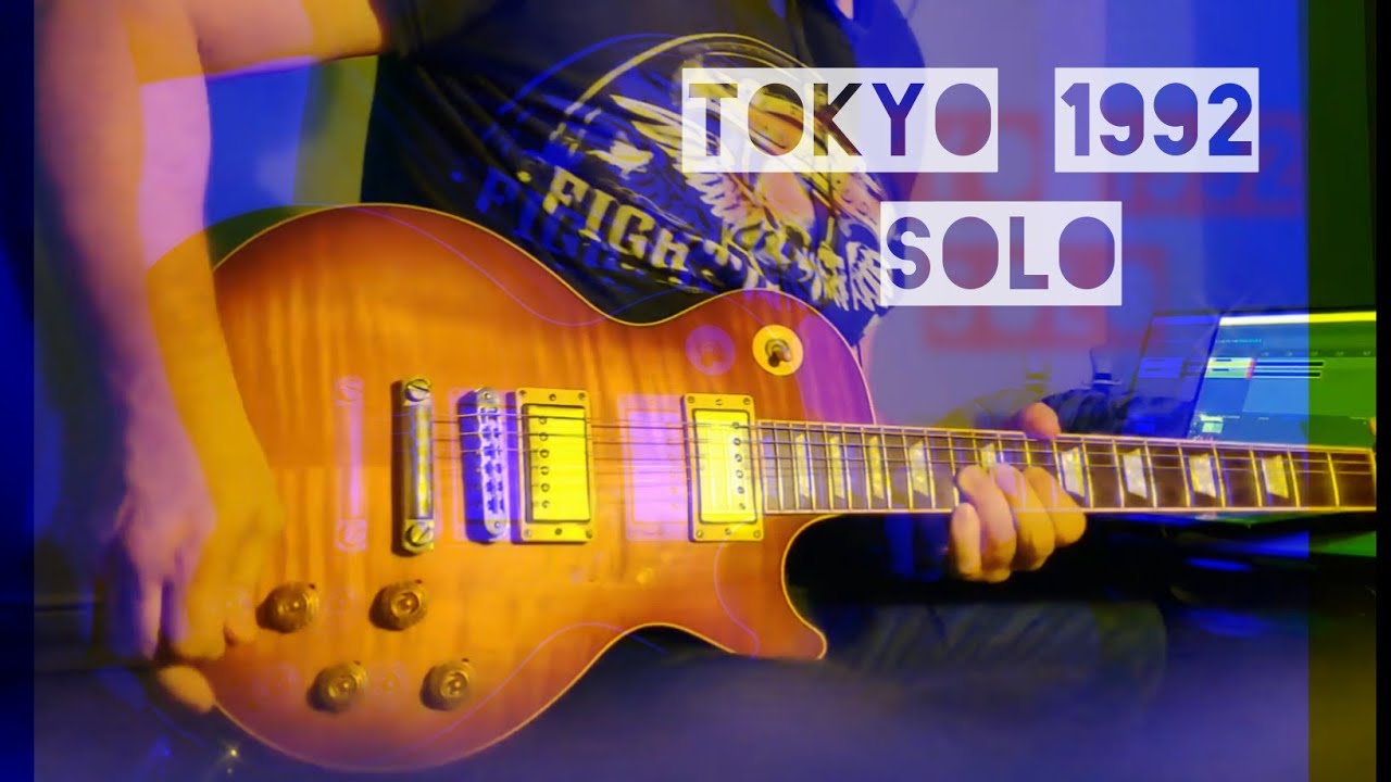 Slash Tokyo solo 1992 🔥🎩💥 - YouTube