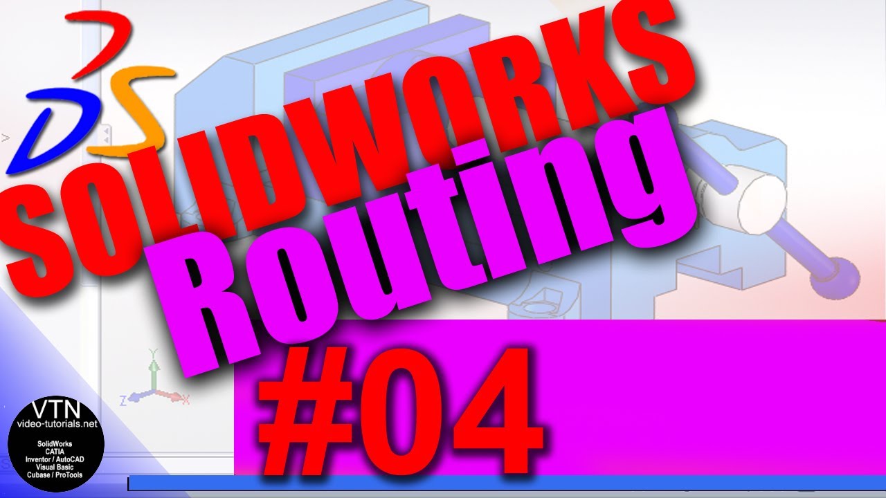 SOLIDWORKS Routing 04 ( Start at Point ) - YouTube