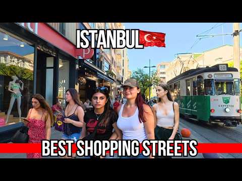 Istanbul 4K 🇹🇷 Kadikoy Walking Tour Most Vibrant Shopping Streets, Boutiques, Shops & Cafes 2026