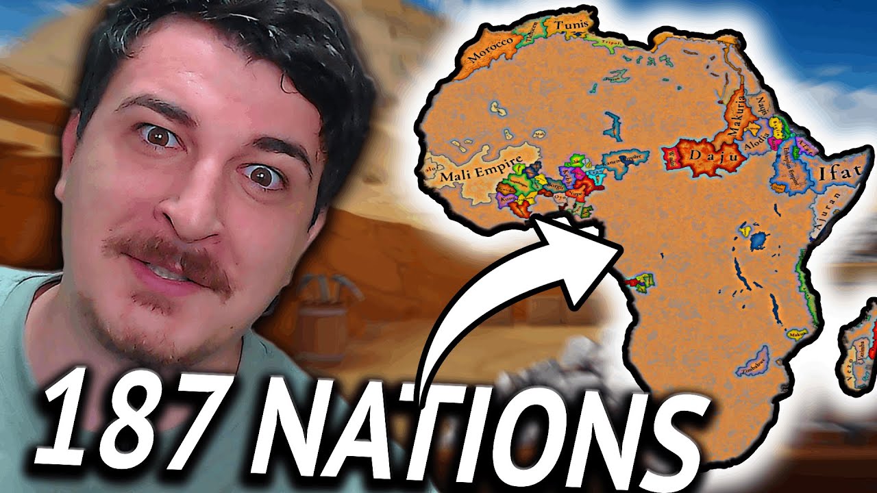 The ENTIRE EU5 Political MAP of AFRICA is HERE ! - YouTube