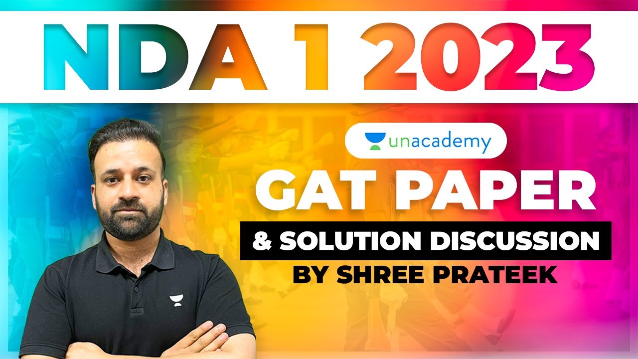 NDA 1 2023 | NDA GAT Paper Discussion | Answer Key 2023 | Check Your ...