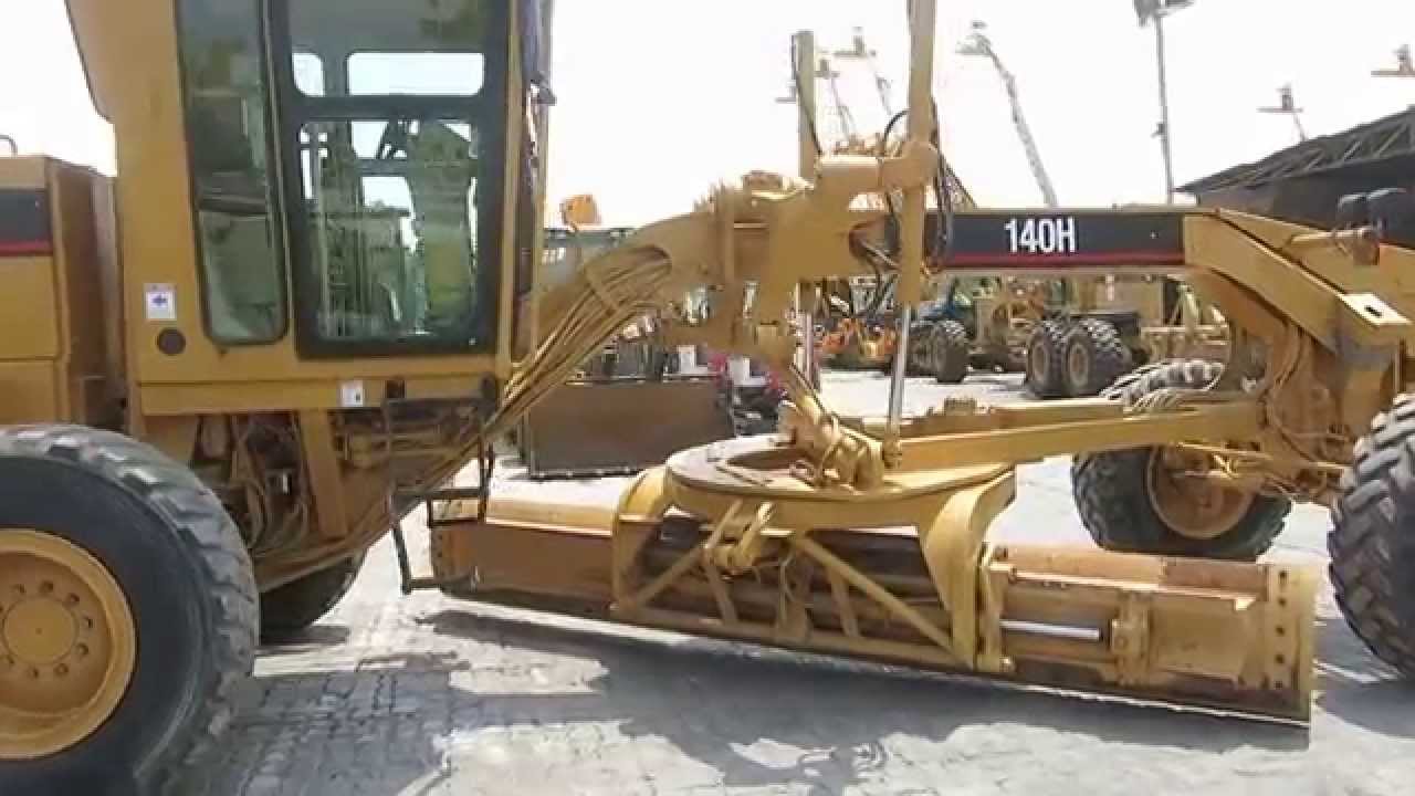 Motor Grader -140H - YouTube