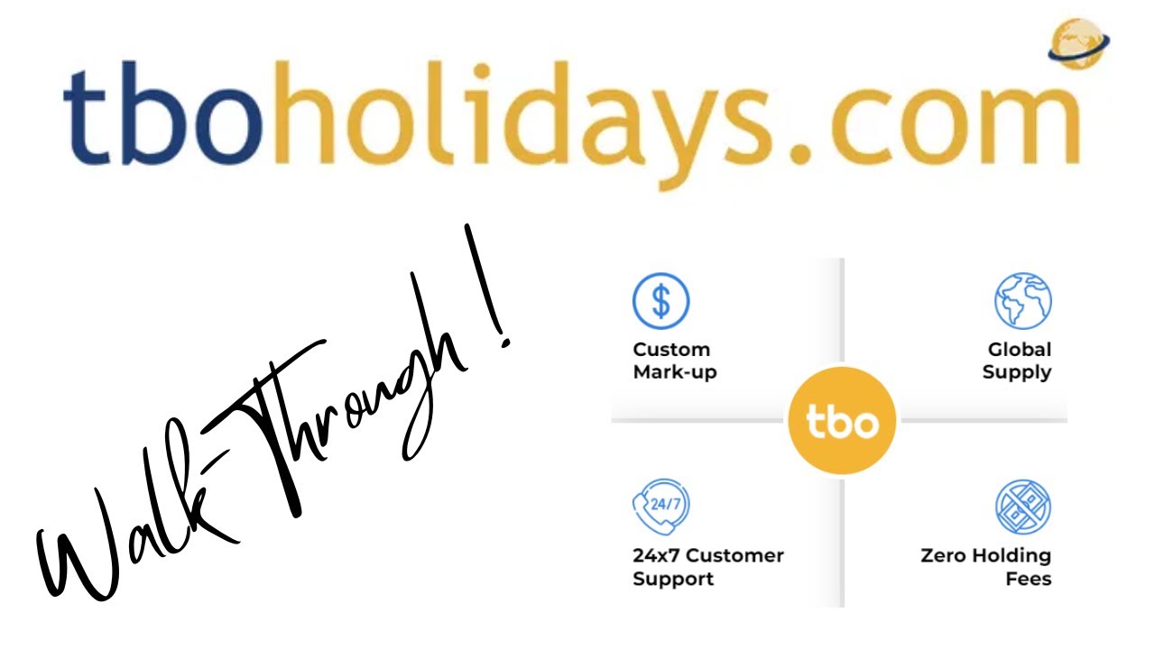 TBO Holidays Walk-Through - YouTube