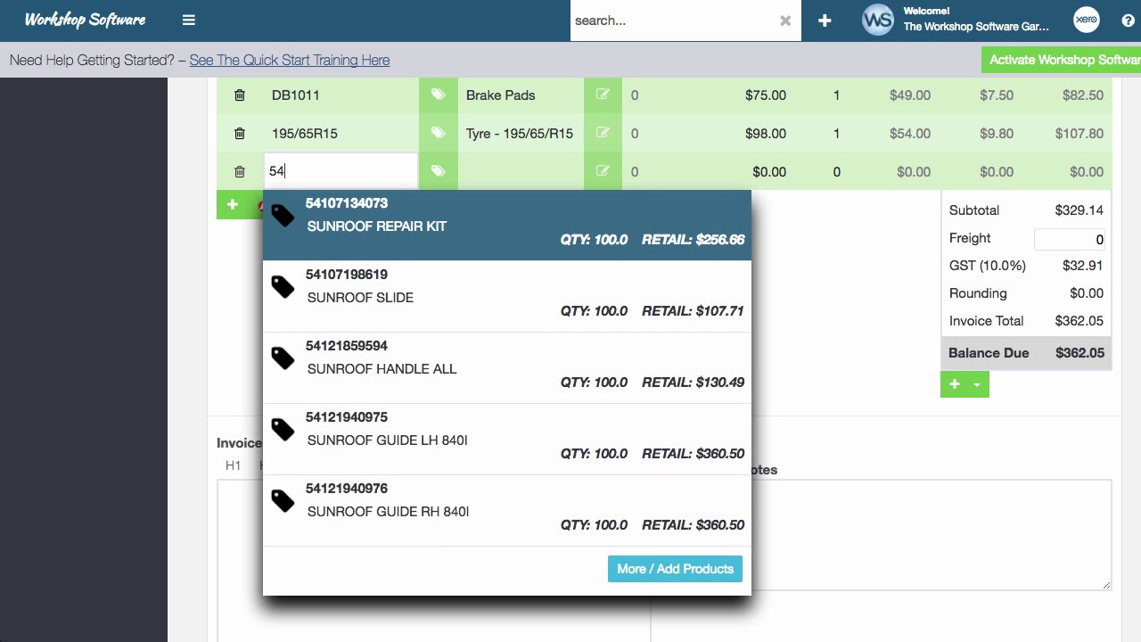 Tyre Software - Searching Made Easy - YouTube