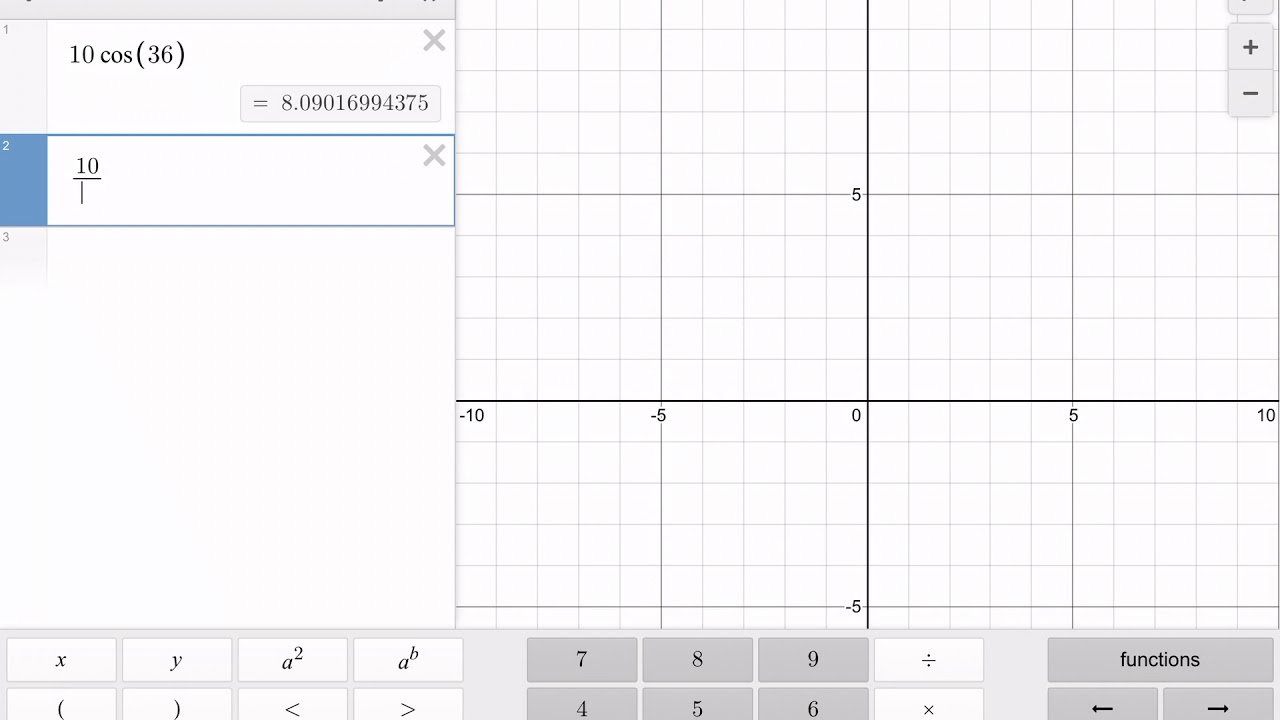 How to use desmos for trig functions - YouTube