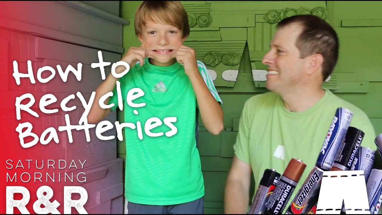How To Recycle Dead Batteries | Saturday Morning R&R - YouTube
