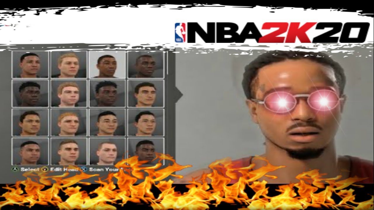 THE BEST RAPPER FACE CREATION (QUAVO) in NBA 2K20! - YouTube
