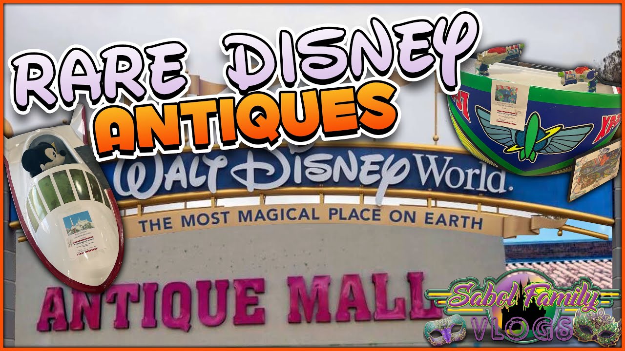 SHOPPING for VINTAGE DISNEY Treasures at The Lakeland Antique Mall ...