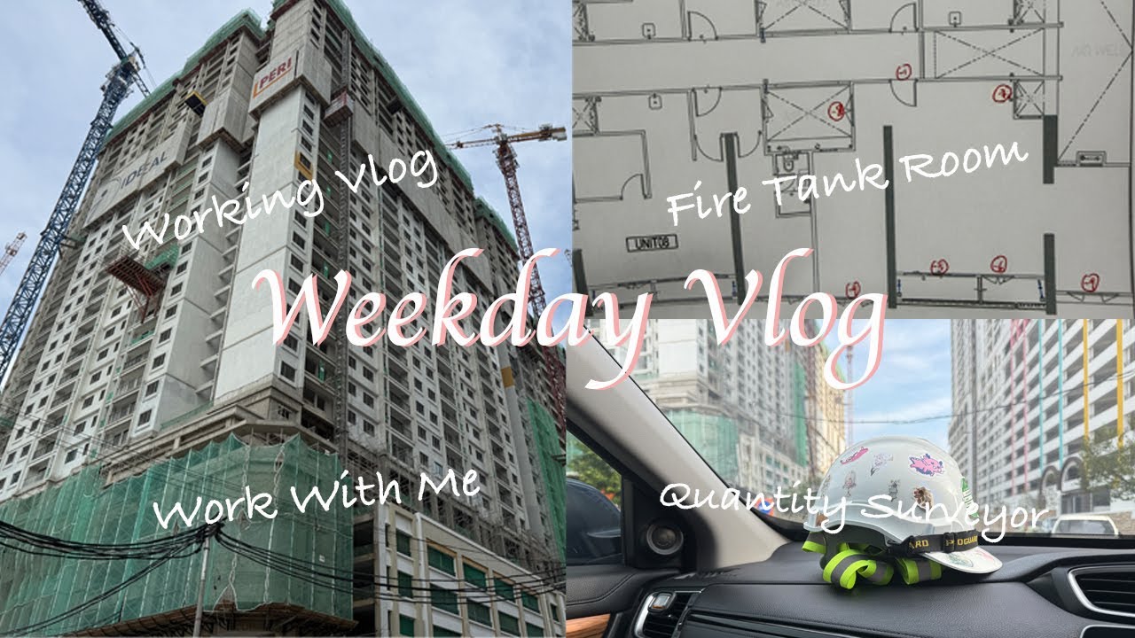 工作日常Daily Vlog | Quantity Surveyor Life | Site Walk + Working Day PT2 ...