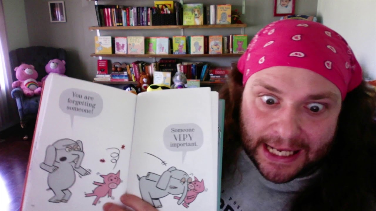 Storytime: The Thank You Book by Mo Willems, Read by Mr. Luigi - YouTube