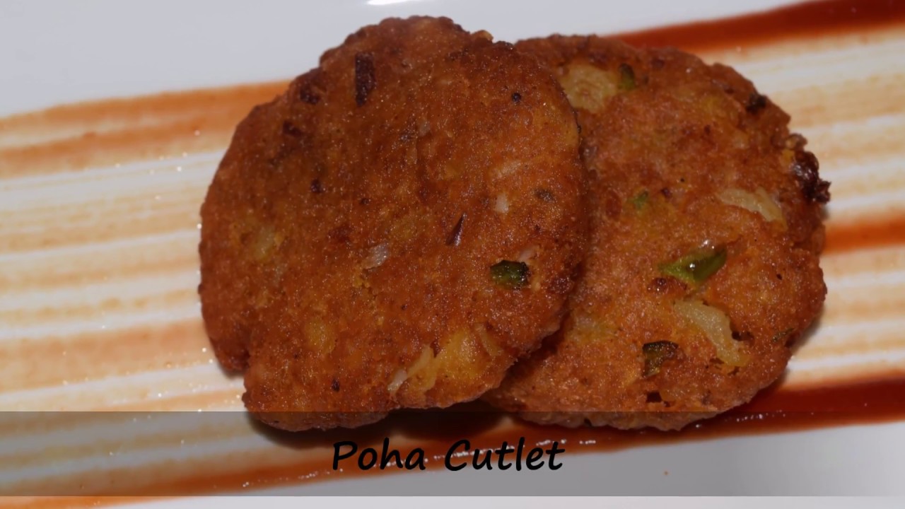 Poha Cutlet /पोहा कटलेट / Easy starter recipe by Chippee Cooks - YouTube