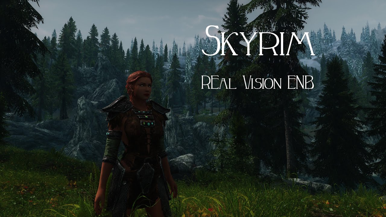 Skyrim Graphics Mod Collection Real Vision ENB - 4k - YouTube