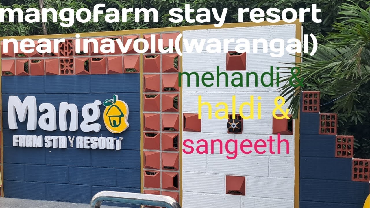 mango farm stay resort||part-1||near inavolu||#mehandifunction# ...